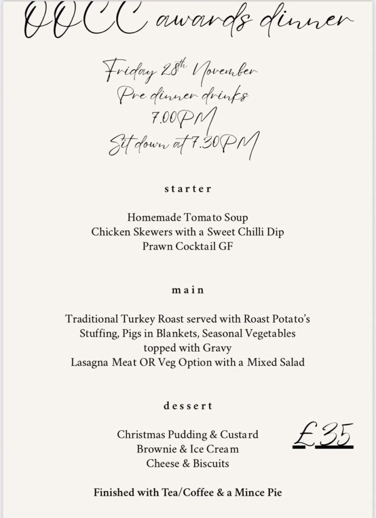 Old Owens Cricket Club Dinner – Friday 28th November 2025 | Old Owen's ...